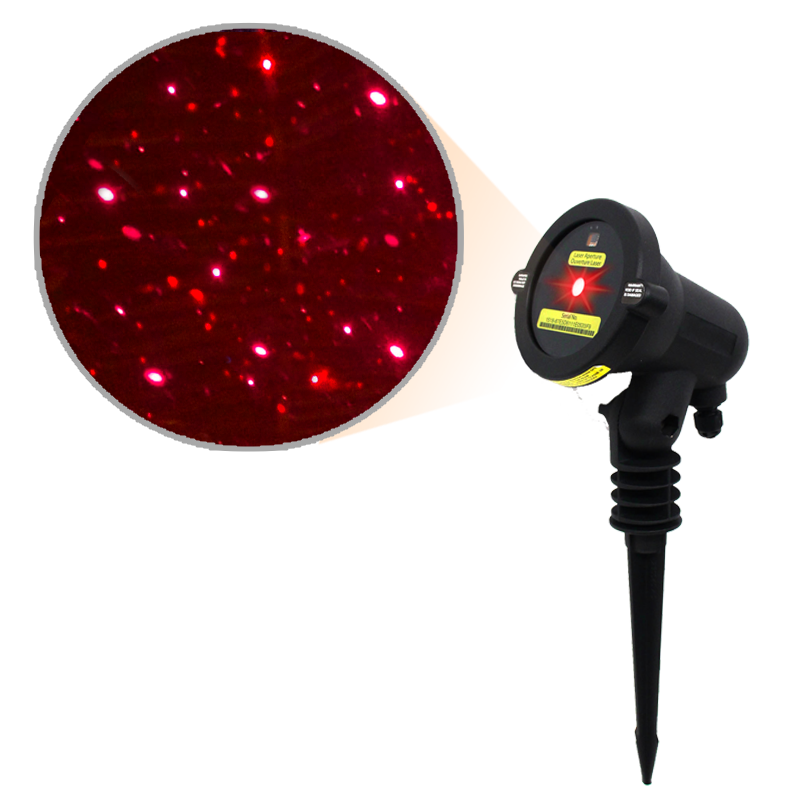 Spright Compact Red Star Projector | Reconditioned | BlissLights