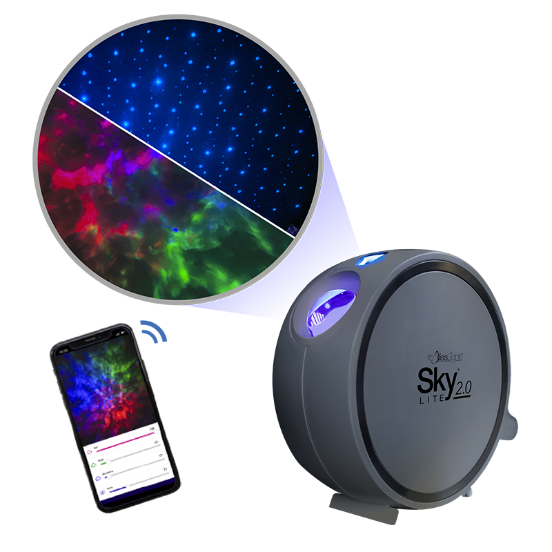Sky Lite 2.0: Galaxy Light Projector | App Controlled + RGB Cloud ...